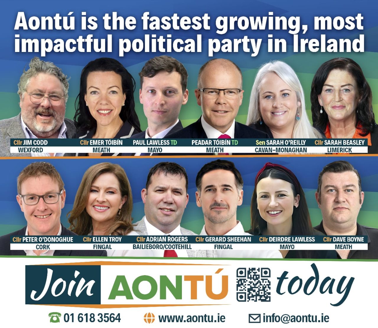 Homepage - Aontú